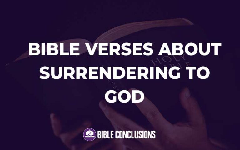 30 Powerful Best bible verses about surrendering to god (Full ...
