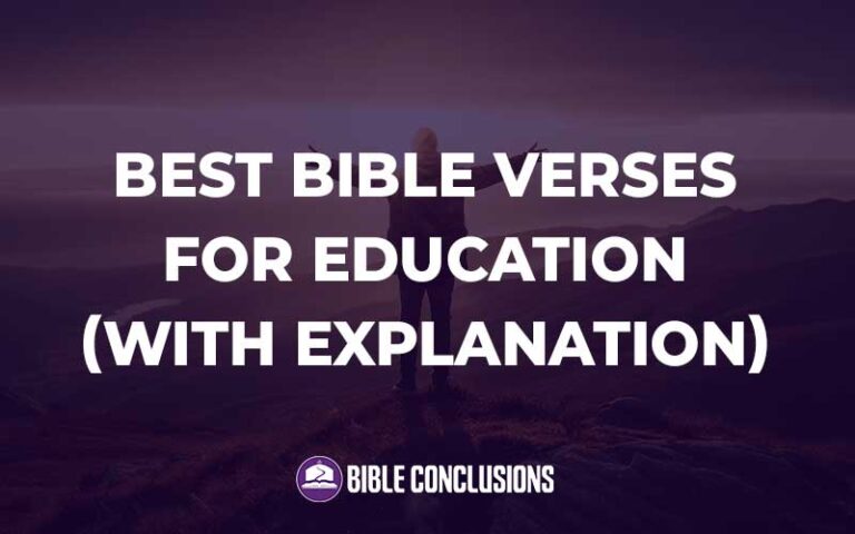 30 Powerful Best Bible Verses For A Education (With Commentary ...