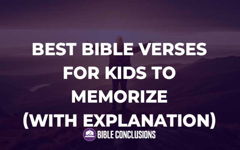 30 Powerful Best Bible Verses For Kids To Memorize (With Commentary ...