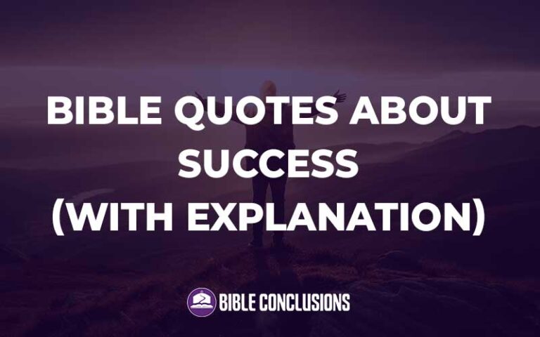 30 Powerful Best Bible Quotes About Success (With Commentary ...
