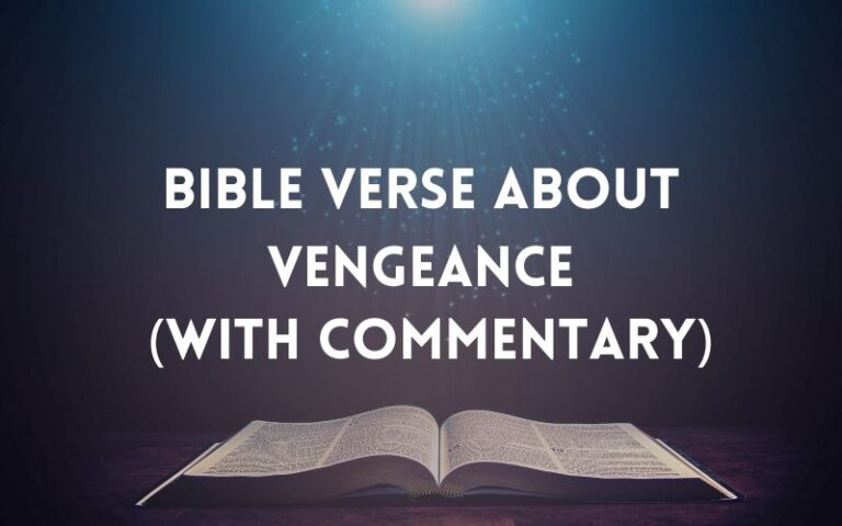 30 Powerful Bible Verse About Vengeance (With Commentary ...