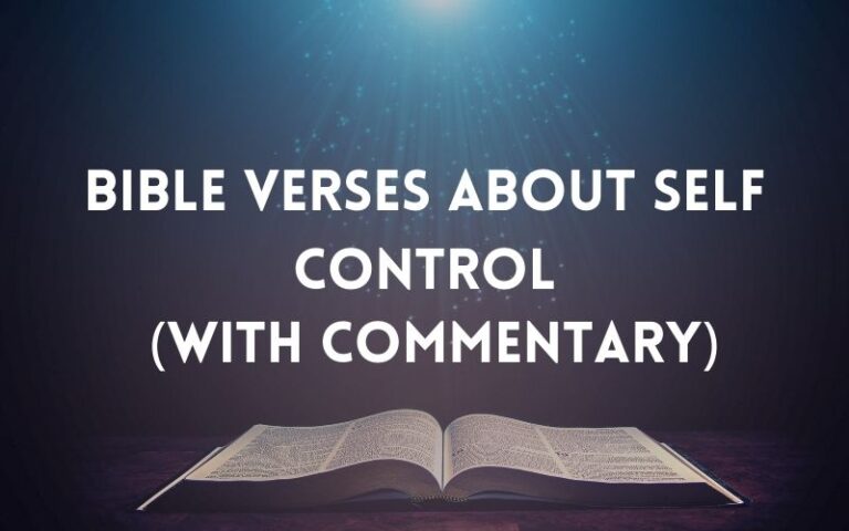 30 Powerful Bible Verses About Self Control (With Commentary ...