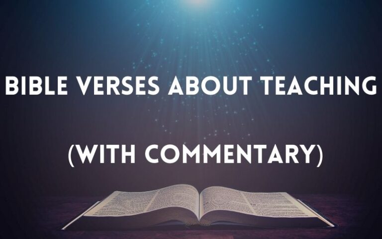 30 Powerful Best bible verses about teaching (Full Commentary ...