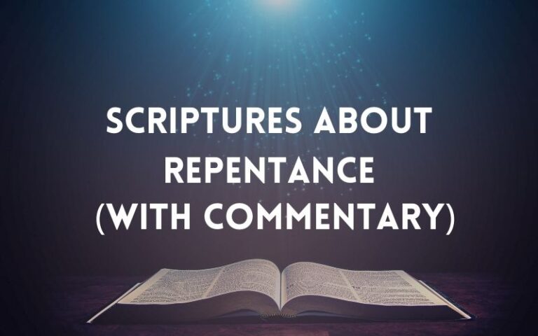 30 Powerful Scriptures About Repentance (With Commentary ...