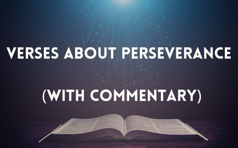 30 Powerful Verses About Perseverance (With Commentary ...