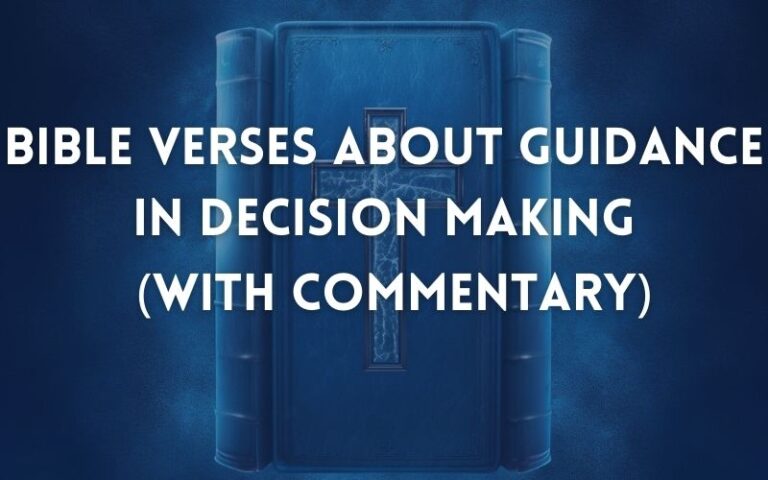 30 Powerful Best bible verses about guidance in decision making (Full ...