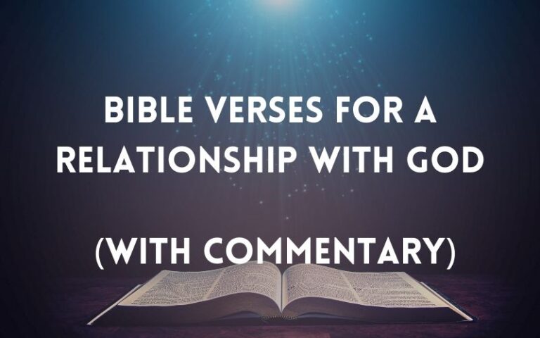 30 bible verses about relationship with god - bibleconclusions.com
