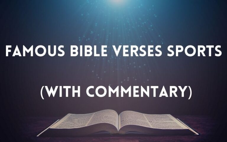 30 Powerful Best bible verses about sports (Full Commentary ...