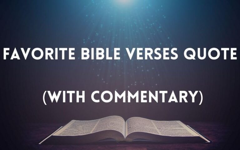30 Powerful Best bible verses about favor (Full Commentary ...
