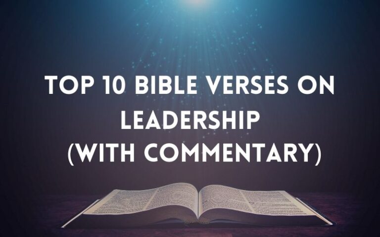 30 Powerful Best bible verses about leadership (Full Commentary ...