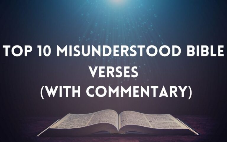 30 Powerful Top 30 Misunderstood Bible Verses (With Commentary ...