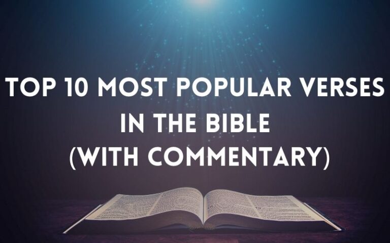 30 Powerful Top 10 Most Popular Bible Verses (With Commentary ...
