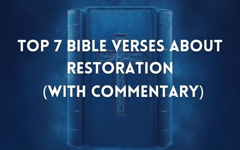 30 Powerful Best top 7 bible verses about restoration (Full Commentary ...