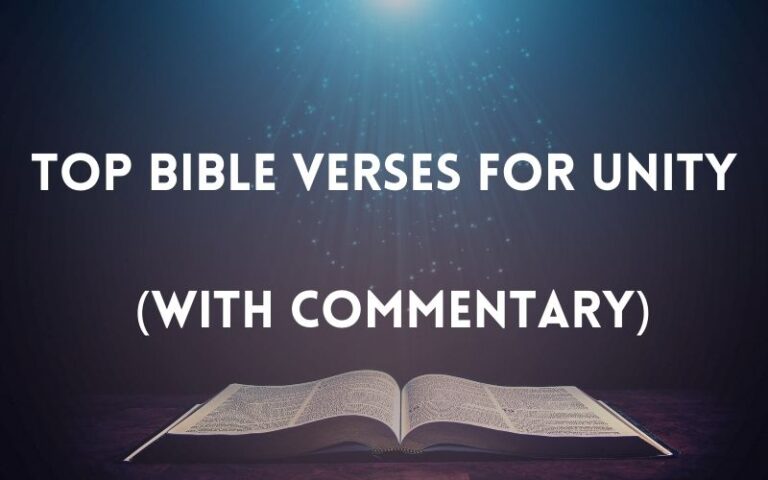 30 Powerful Top Bible Verses For Unity (With Commentary ...