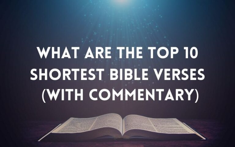 30 Powerful Top 30 Short Bible Verses (With Commentary ...