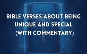 30 Powerful Best bible verses about being unique and special (Full ...