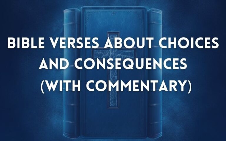 30 Powerful Best bible verses about choices and consequences (Full ...