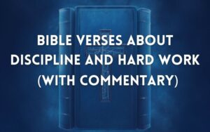 30 Powerful Best bible verses about discipline and hard work (Full ...