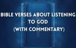 30 bible verses about listening to god - bibleconclusions.com